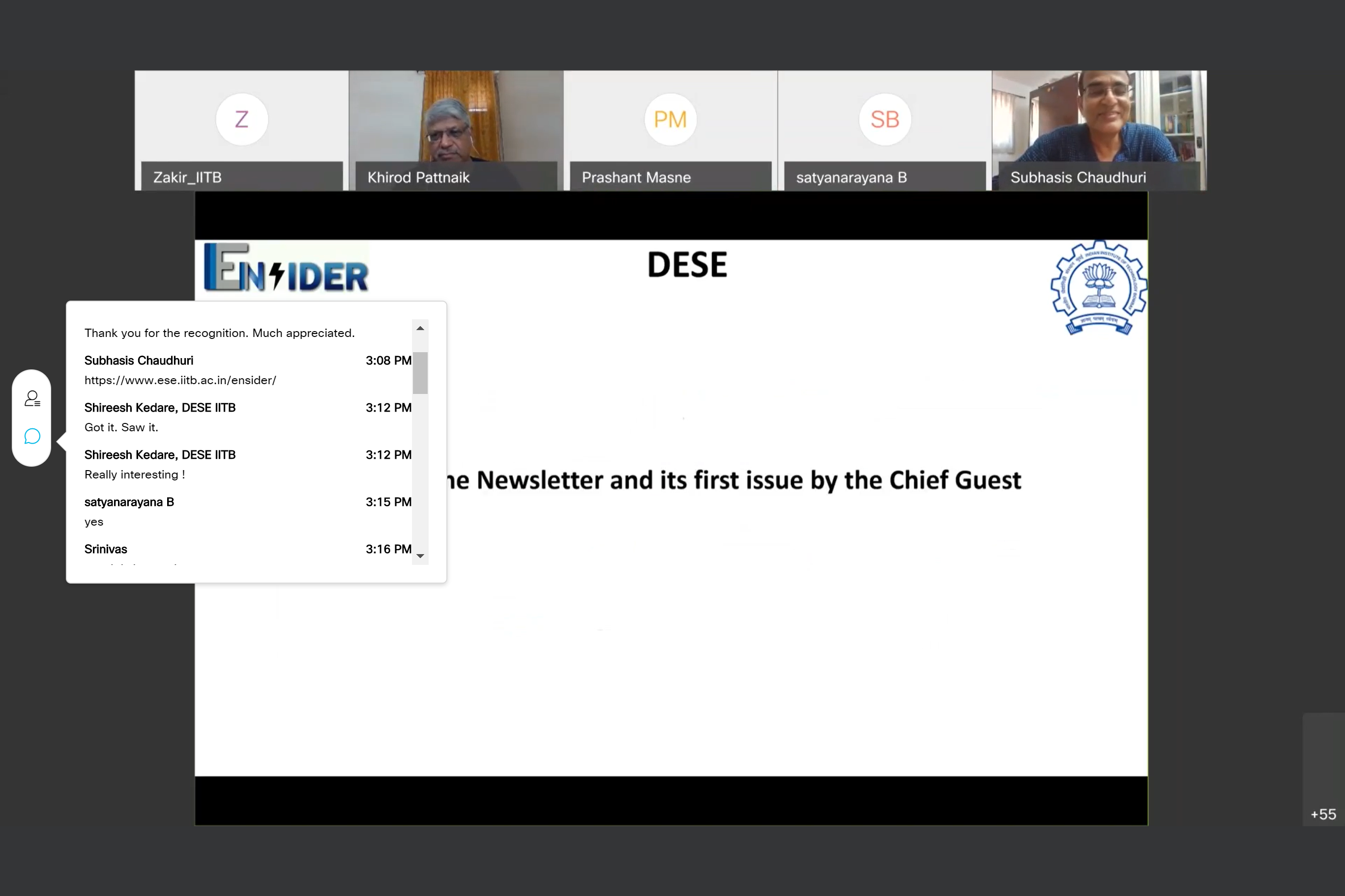 DESE launches newsletter - ENsider | Department of Energy Science and ...