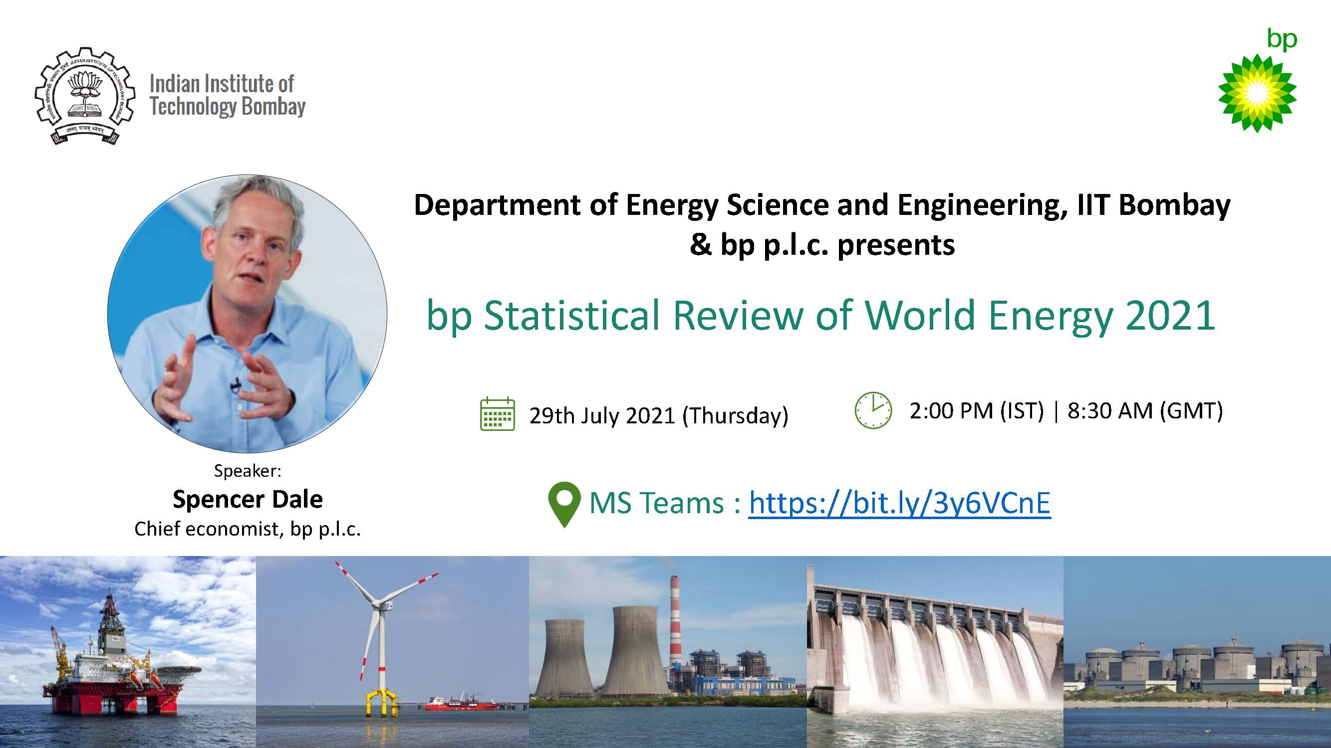 bp Statistical Review of World Energy 2021 by Spencer Dale | Department ...